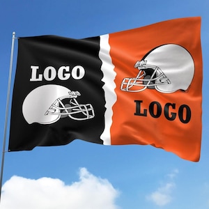 Custom House Divided Flag 3x5ft, College Football, College Flag ...