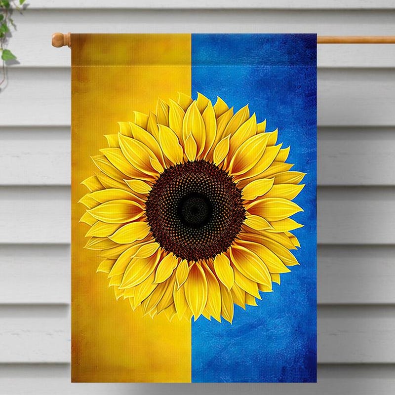 Sunflower Art - Etsy