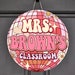 Disco Classroom Door Sign, Groovy Teacher Door Hanger, Teacher's Day ...