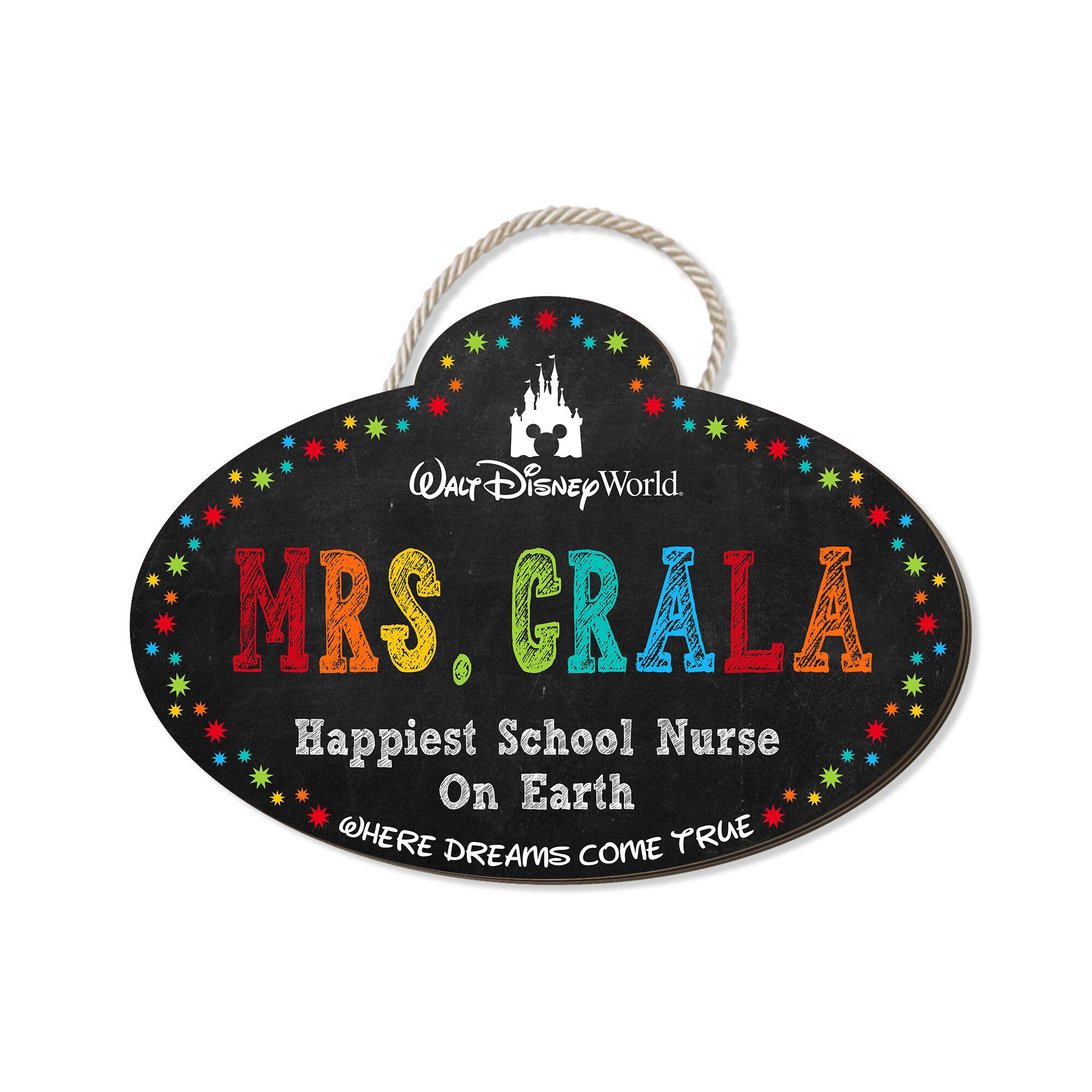 Personalized Welcome Classroom Door Sign, Disney Teacher Sign, Teacher ...