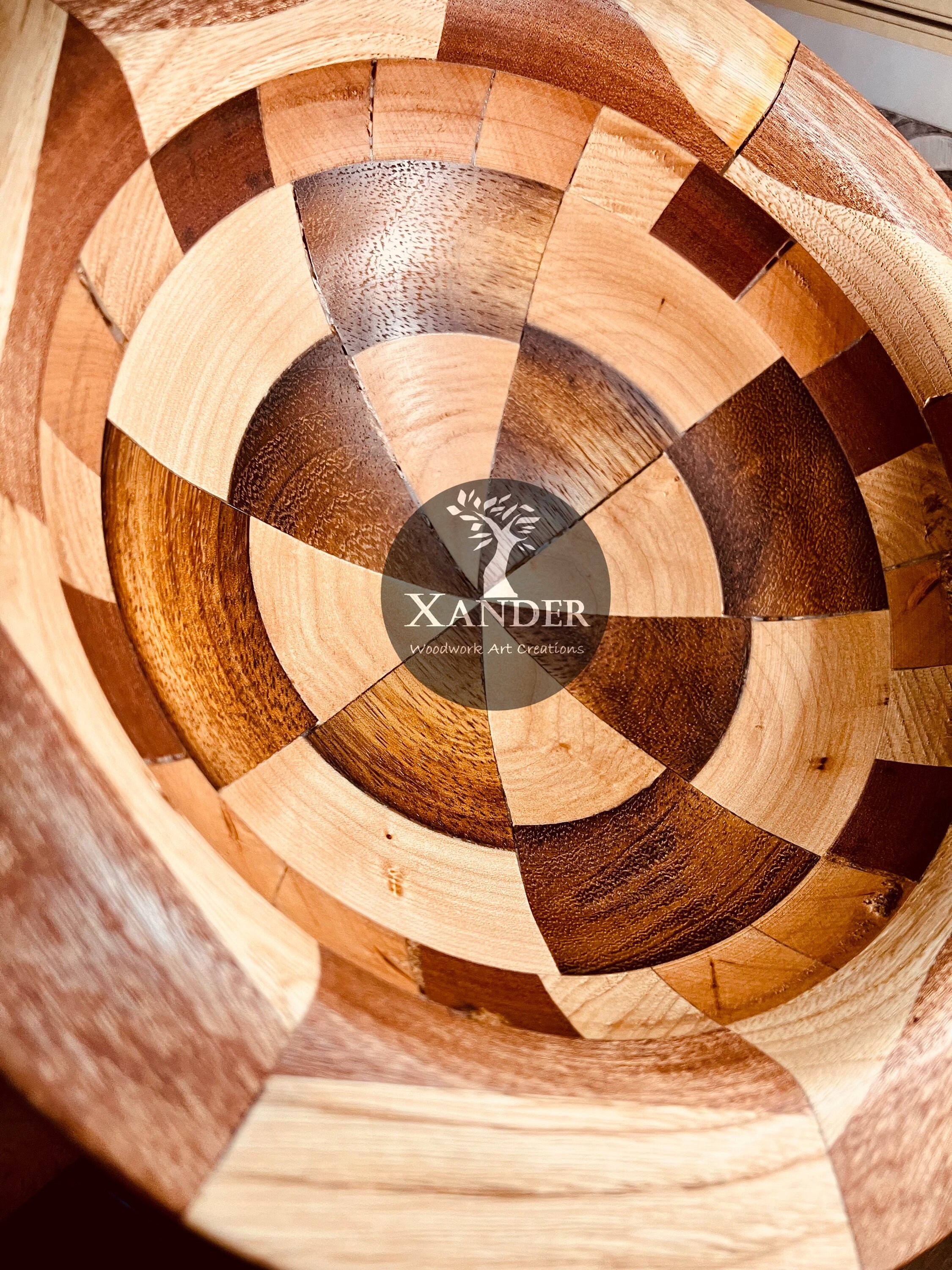 Handmade Segmented Wooden Bowl larbow - Etsy