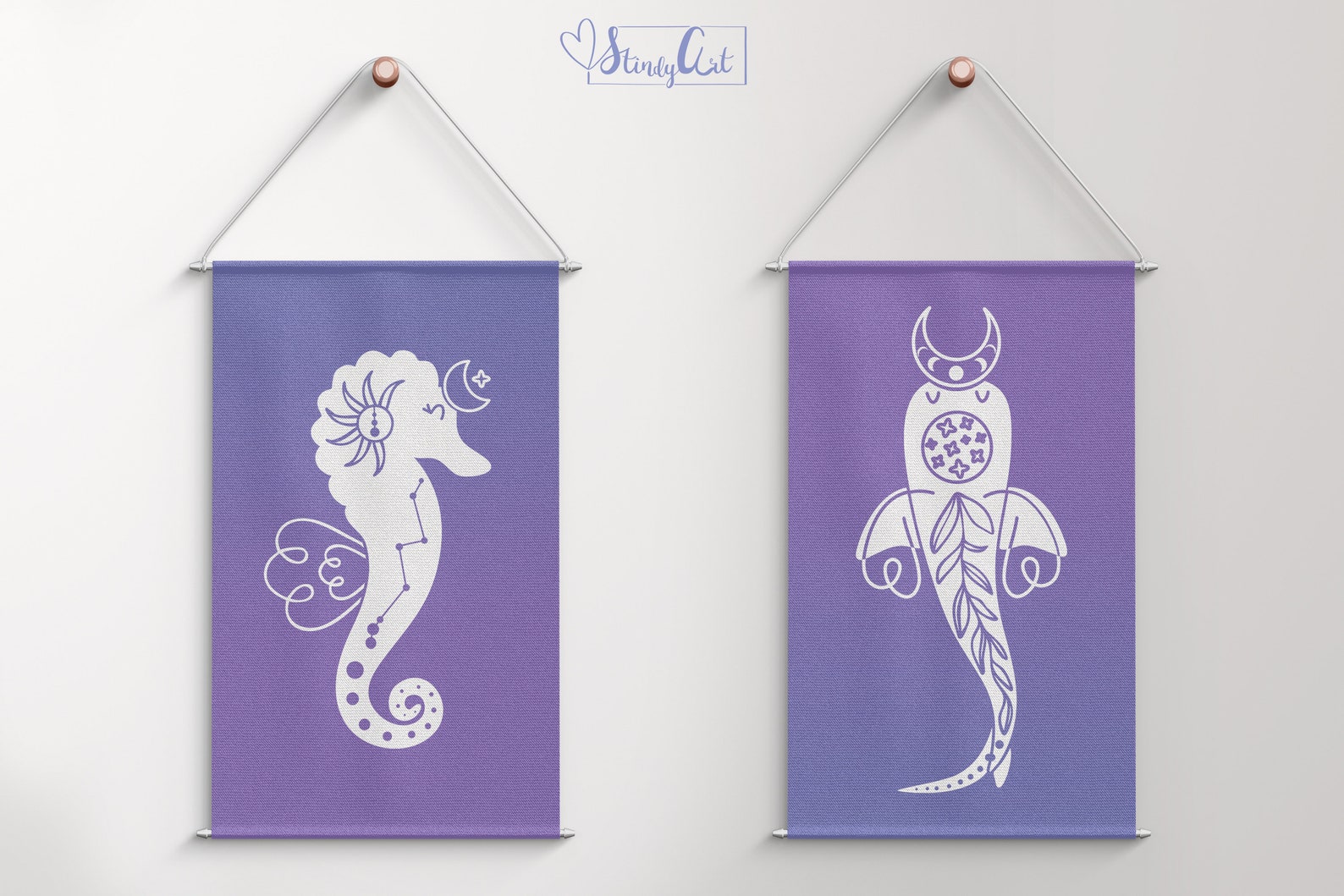 Boho Svg, Celestial Svg and Ocean Svg - Sea Turtle Svg, Narwhal Clipart ...