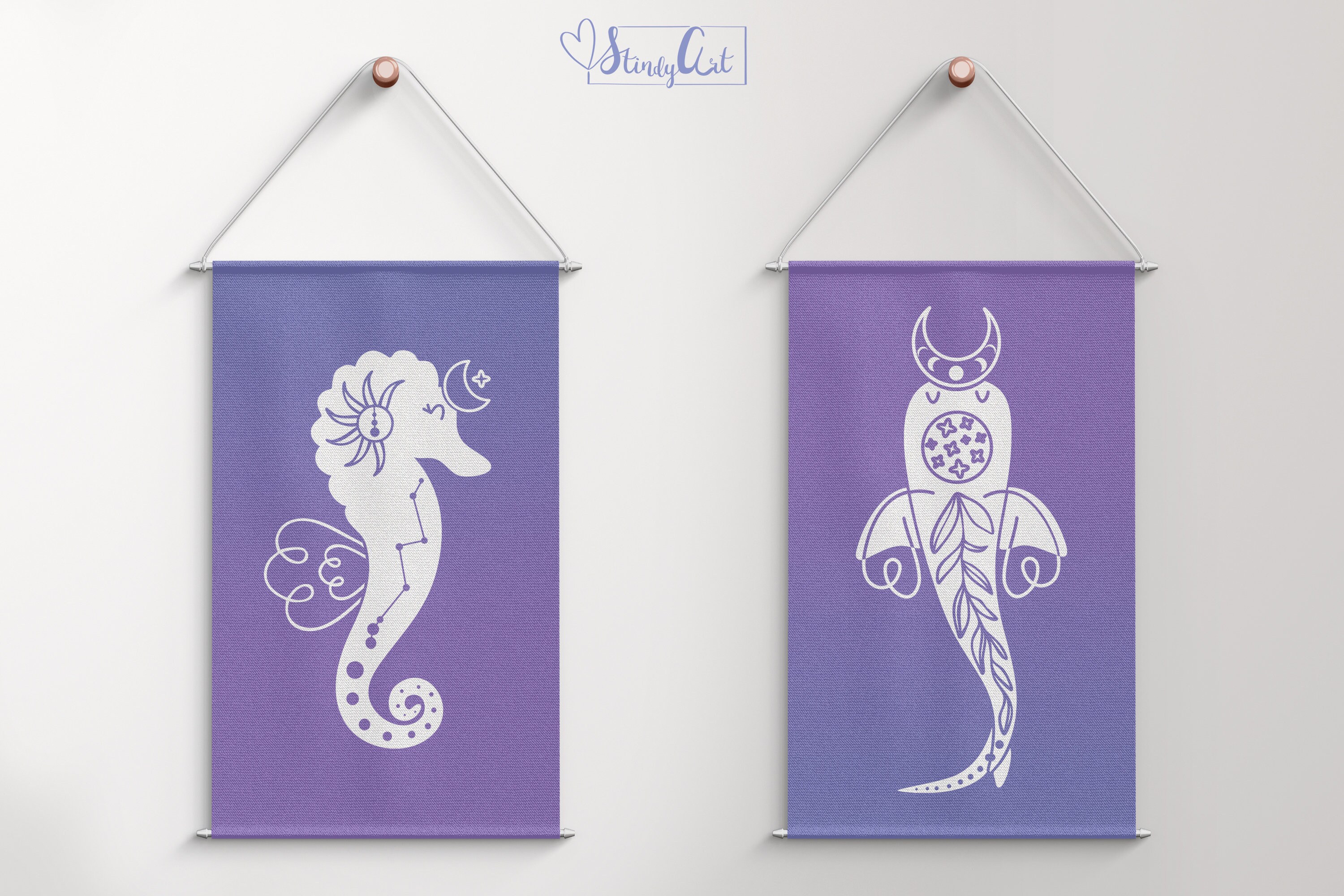 Boho Svg, Celestial Svg and Ocean Svg - Sea Turtle Svg, Narwhal Clipart ...