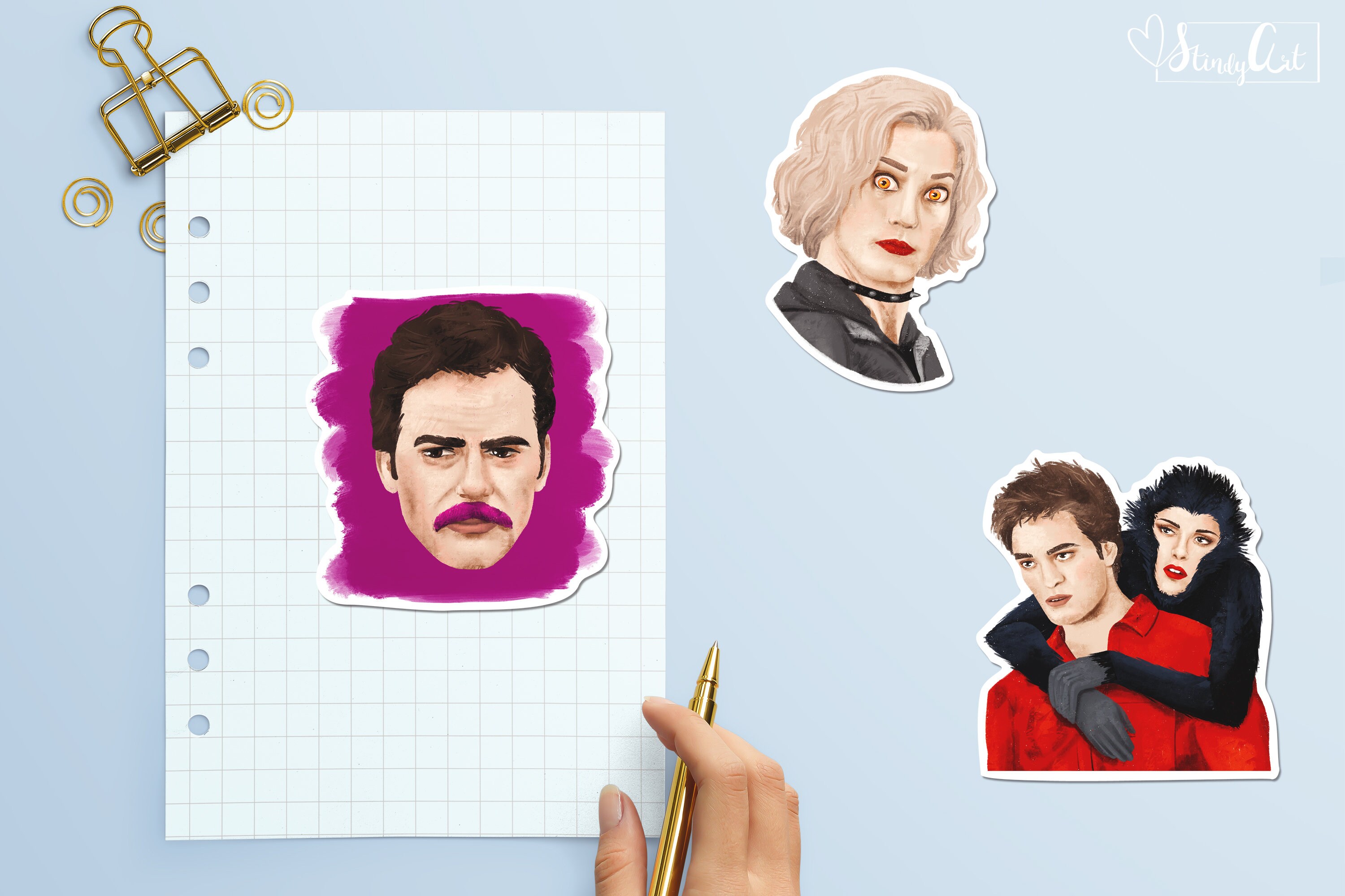 Custom Sticker Commissions Digital Cute Stickers, Commission Stickers ...