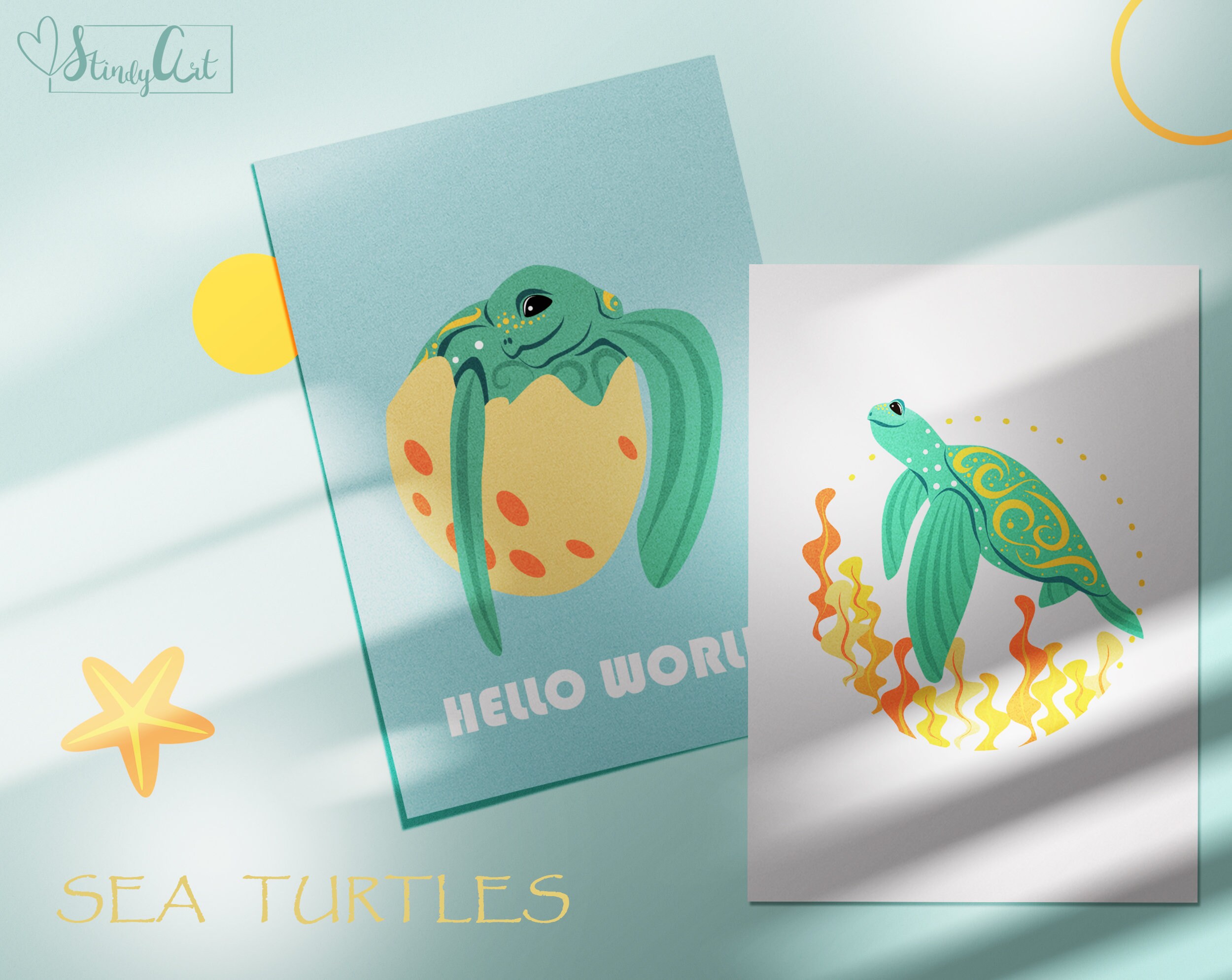 Sea Turtle Clipart Sea Turtle Svg and Turtle Clipart , Baby Animal Svg ...