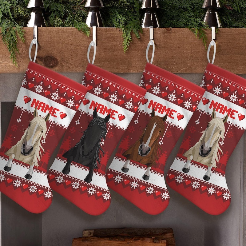 Stockings With Horse - Etsy