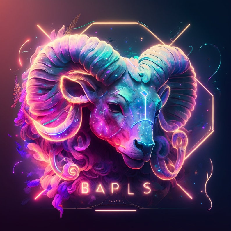 Aries 12 Zodiac Sign T Shirt Mugs Canvas Wallpaper - Etsy