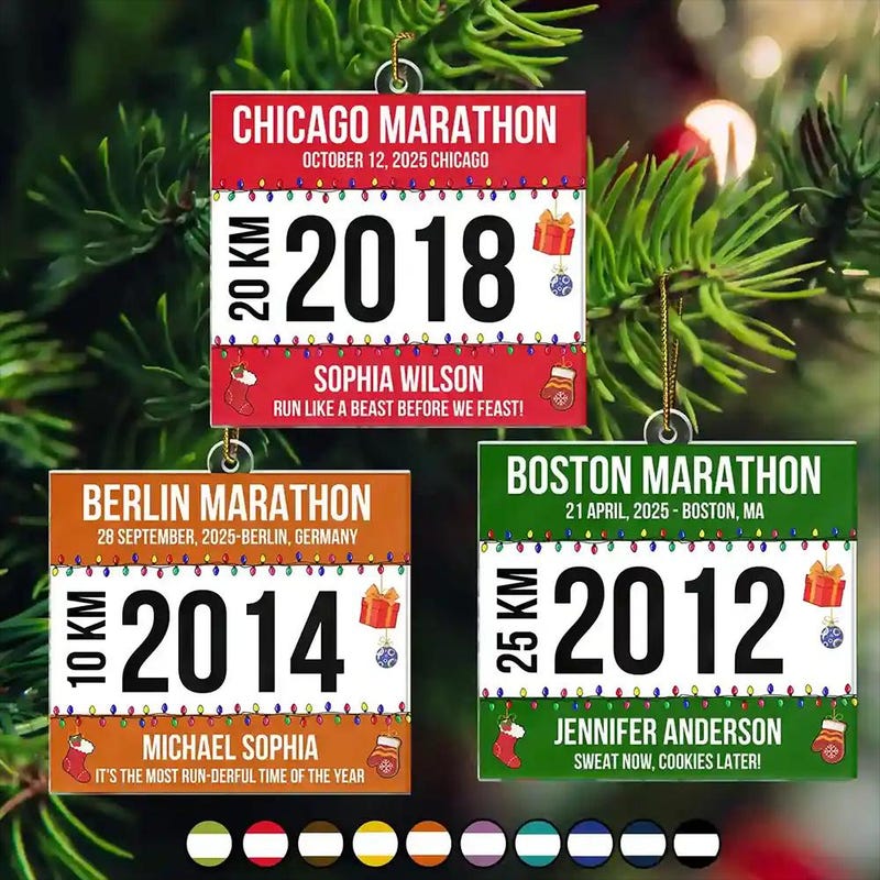 Custom Marathon Race Bib - Etsy