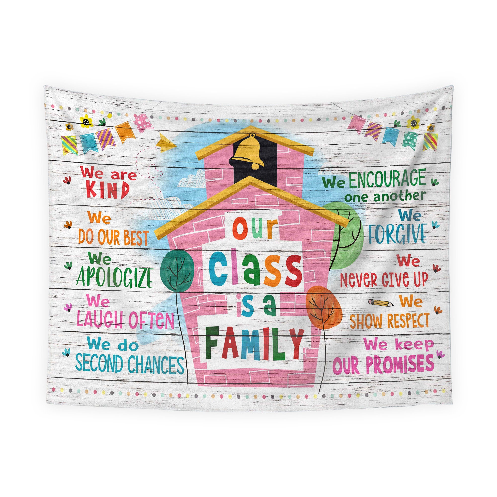 Classroom Tapestry, Classroom Decor, Classroom Banner, Teacher ...