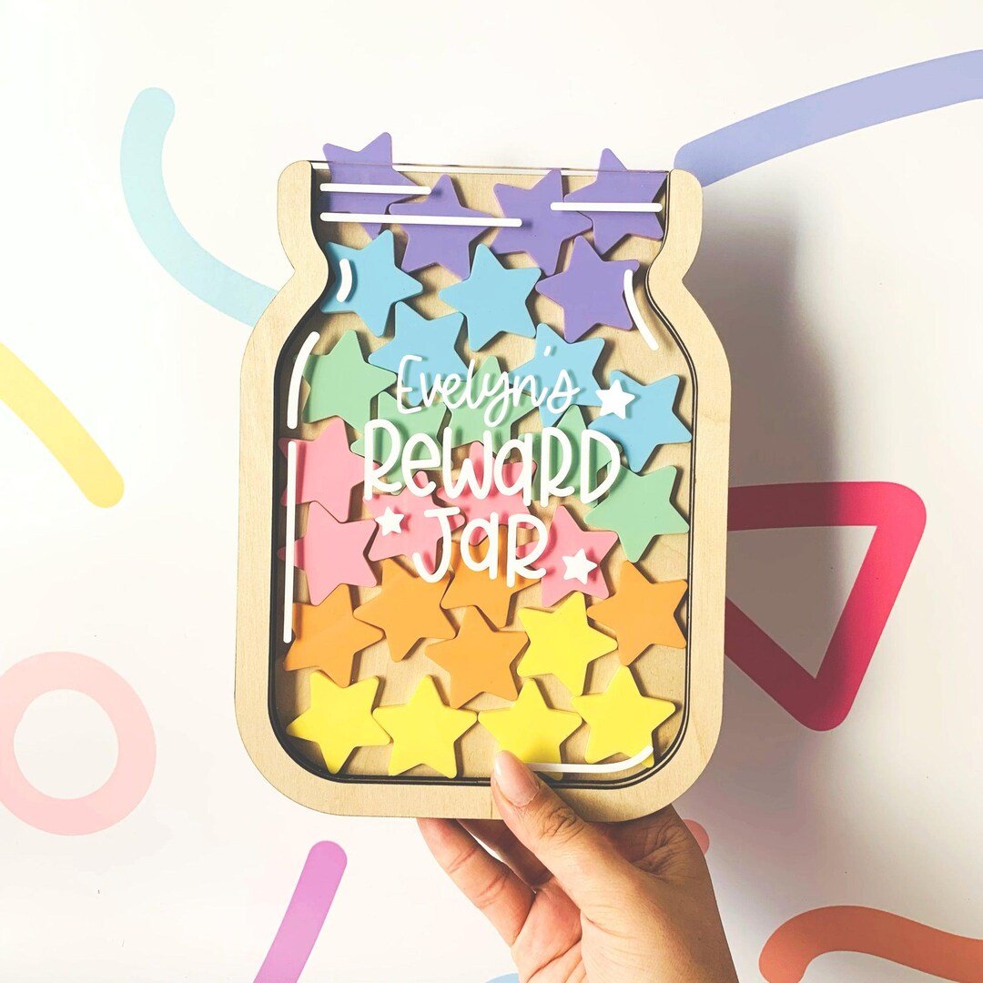 Custom Reward Jar Magnetic for Classroom, Teacher Reward Jar Gift ...