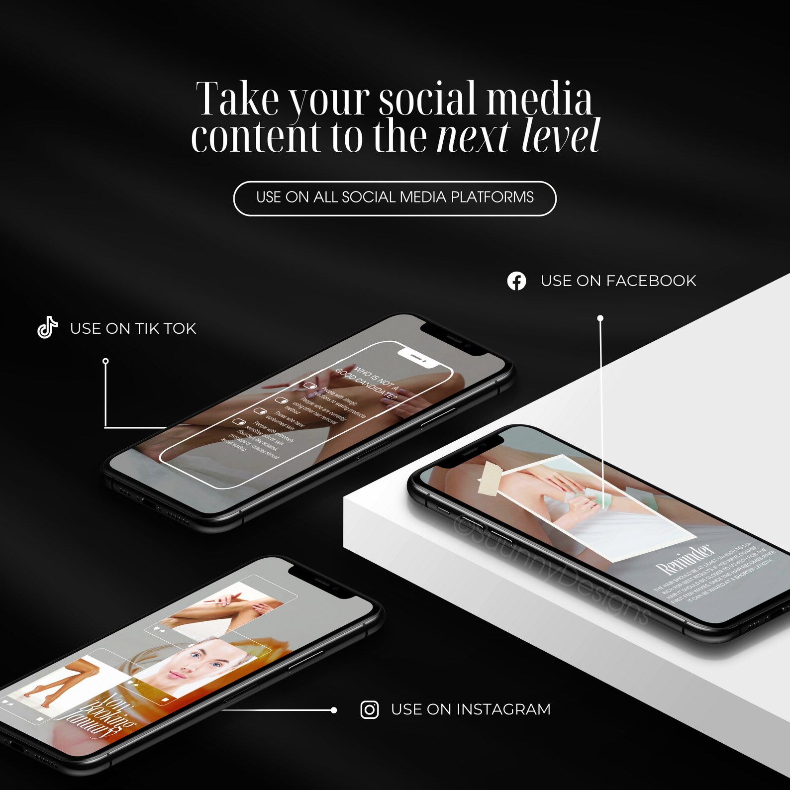 Waxing Reels Instagram Templates | Waxing Instagram Video Reel | Waxing ...