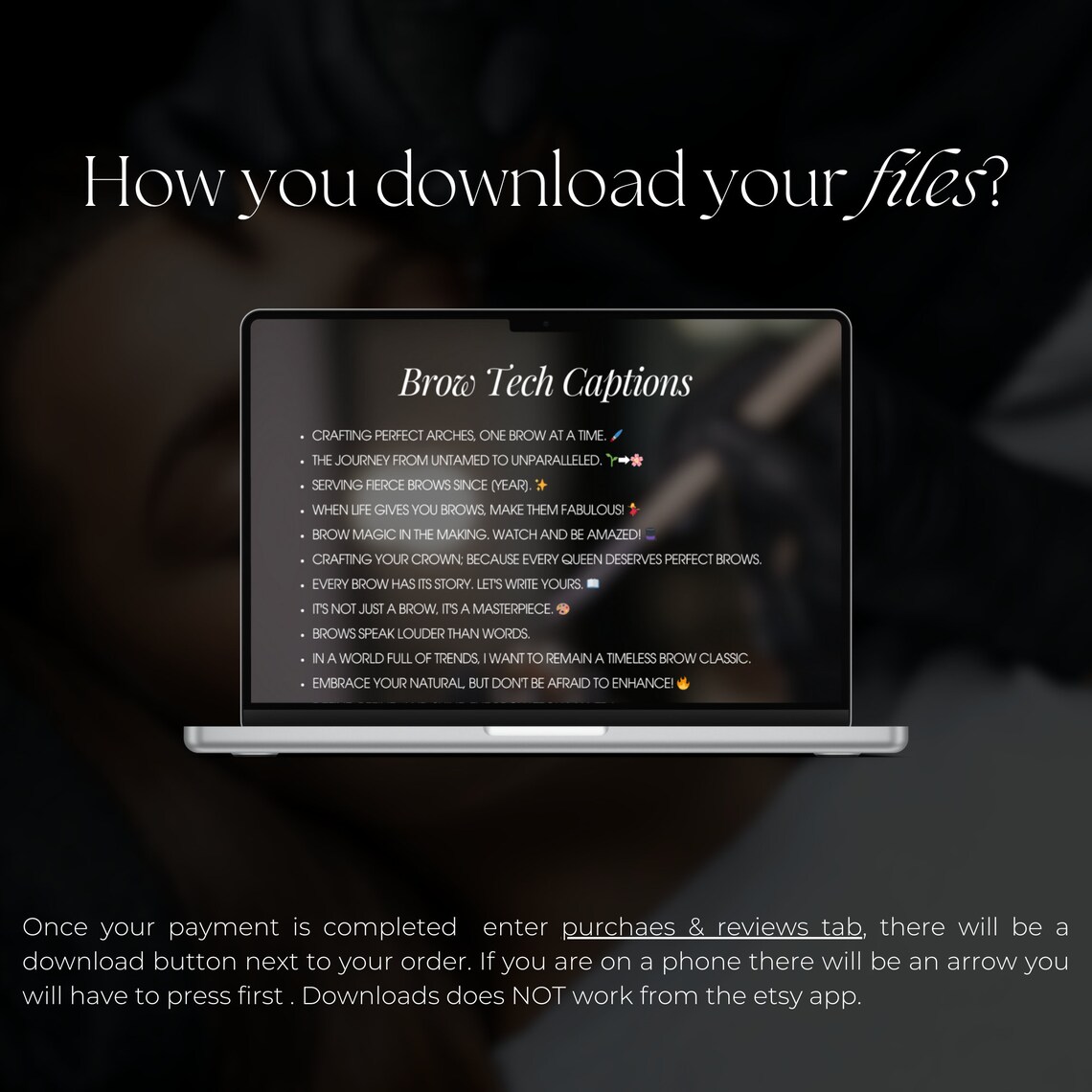 Brow Tech Instagram Captions Brow Lamination Instagram Template Brows ...