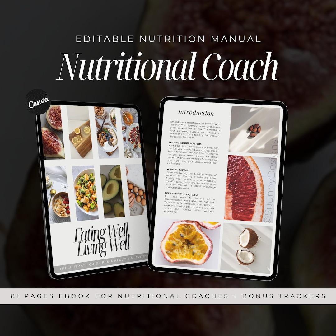 Nutrition Coach Ebook | Health Coach Nutrition Guide | Nutrition Expert ...