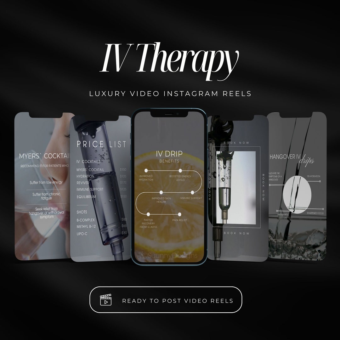 IV Therapy Video Reels Instagram | Iv Hydration Instagram Reels| IV ...