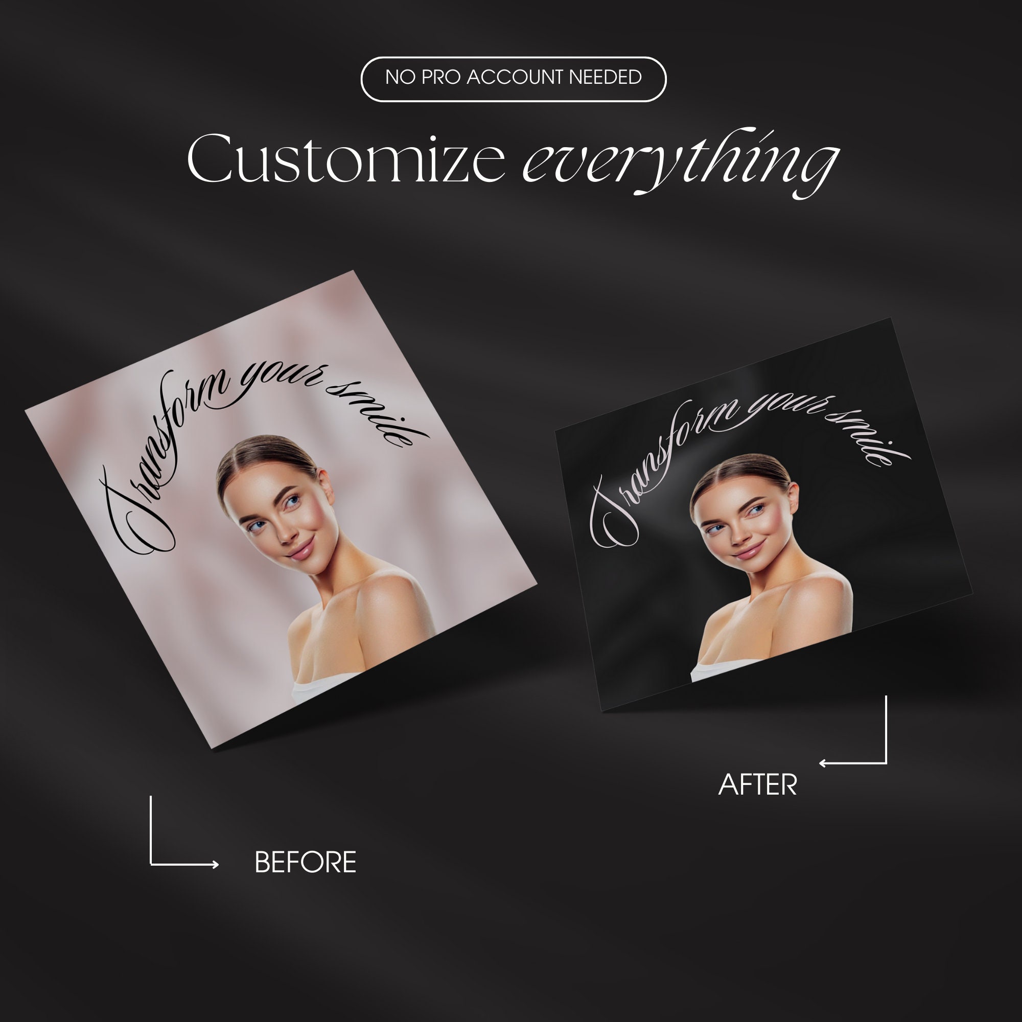 120 Pink Tooth Gem Instagram Templates Tooth Jewelry Posts Tooth Charms ...