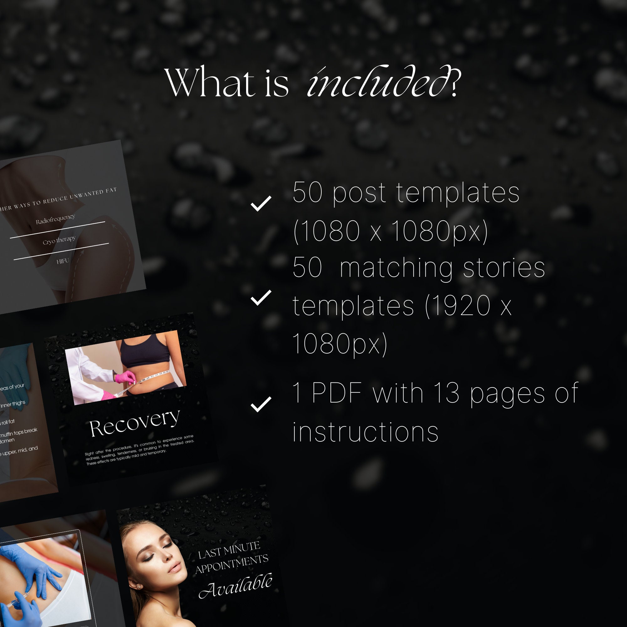 100 Laser Skin Resurfacing Instagram Templates | Esthetician Instagram ...