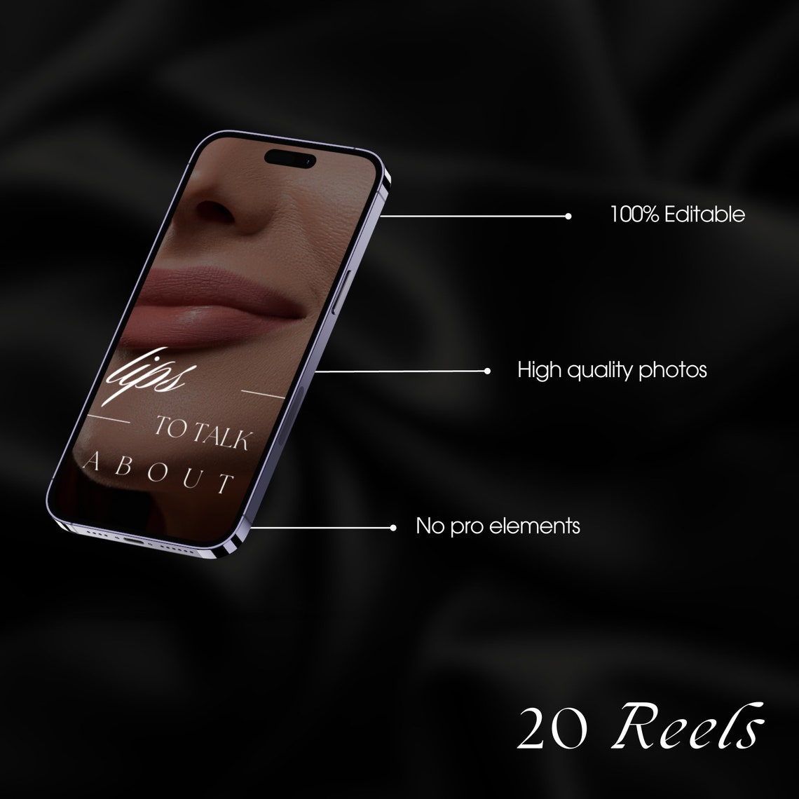 20 Lip Blush Instagram Reels Templates PMU Lip Blush - Etsy