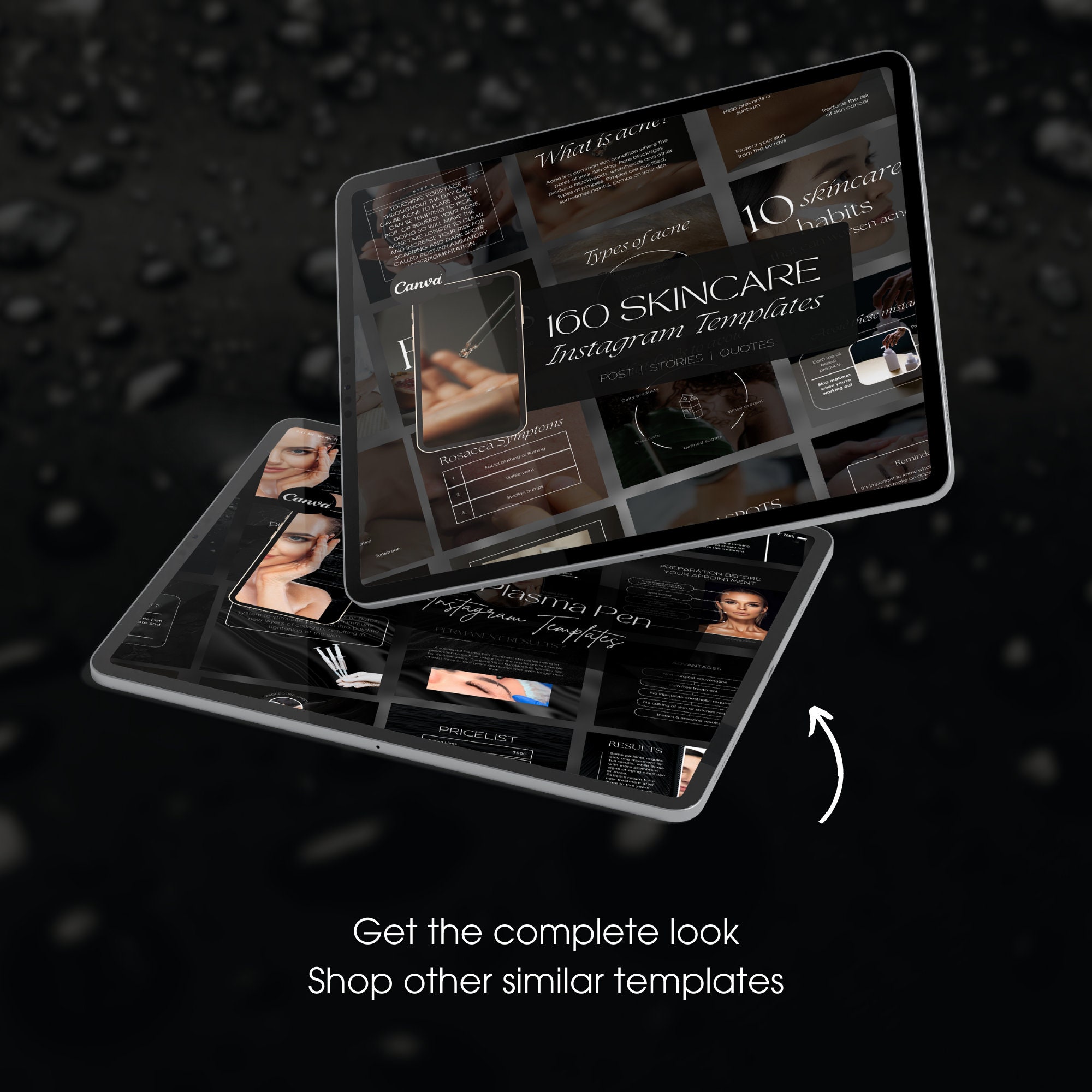 100 Laser Skin Resurfacing Instagram Templates | Esthetician Instagram ...