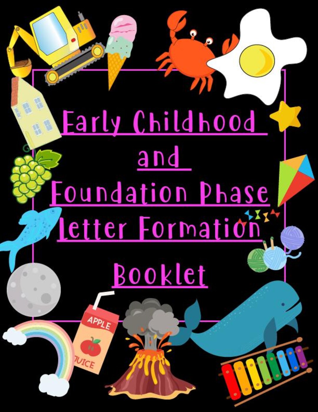 Alphabet Tracing Booklet – Letter Formation Printable PDF for Preschool ...