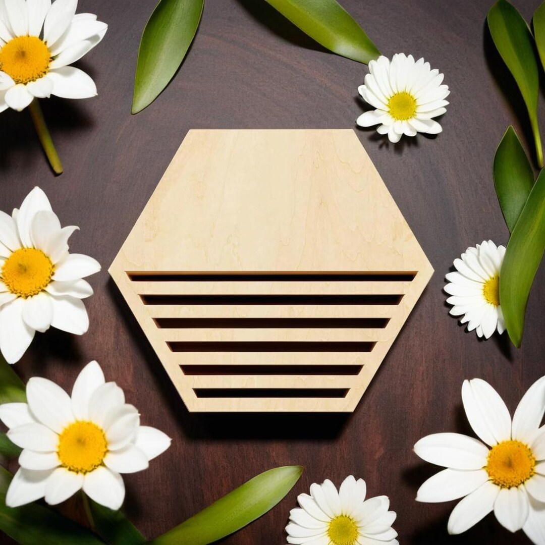 Geometric Hexagon Panel | Wall Decoration | Modern Wall Design ...