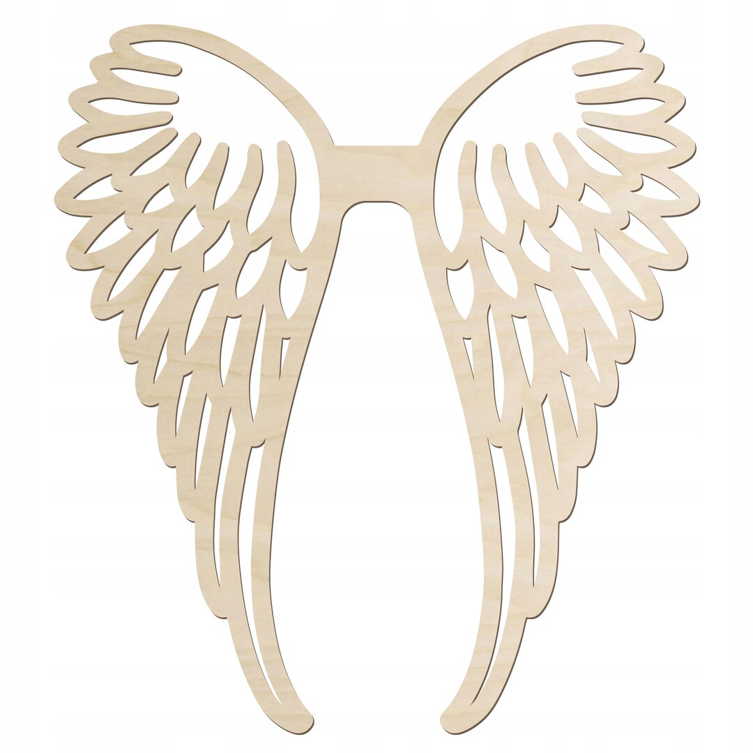 Wooden Angel Wings | Macrame Angel Base DIY | Openwork Angel Wings ...