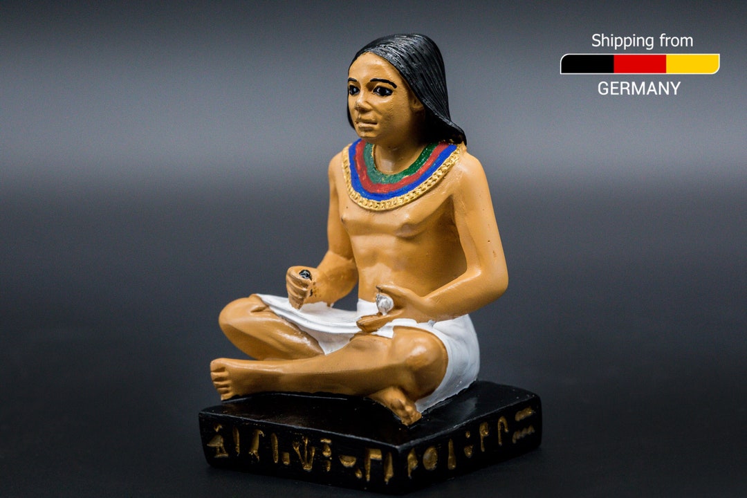 Amazing Statue of Egyptian Writer One of the Best Professions in Egypt ...