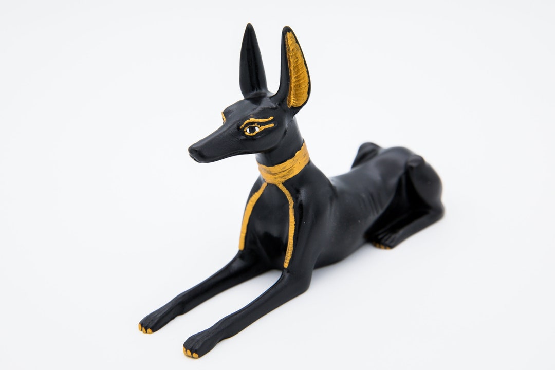 Anubi Statue, Horu Statue, Anubis Sculpture, Sitting Anubis Dog ...
