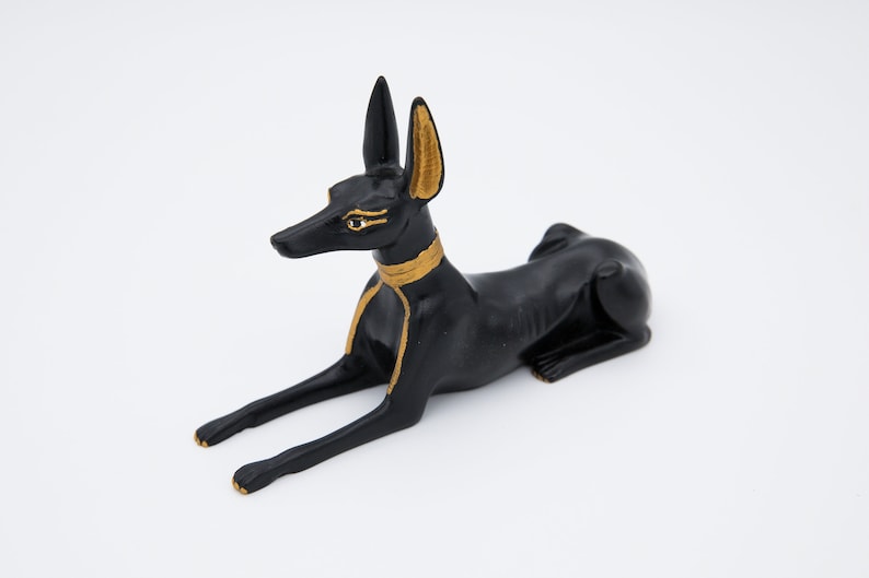 Anubi Statue, Horu Statue, Anubis Sculpture, Sitting Anubis Dog ...