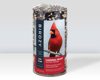 Woodpecker Hanging Cylinder Log Wild Bird Seed Feeder - Etsy