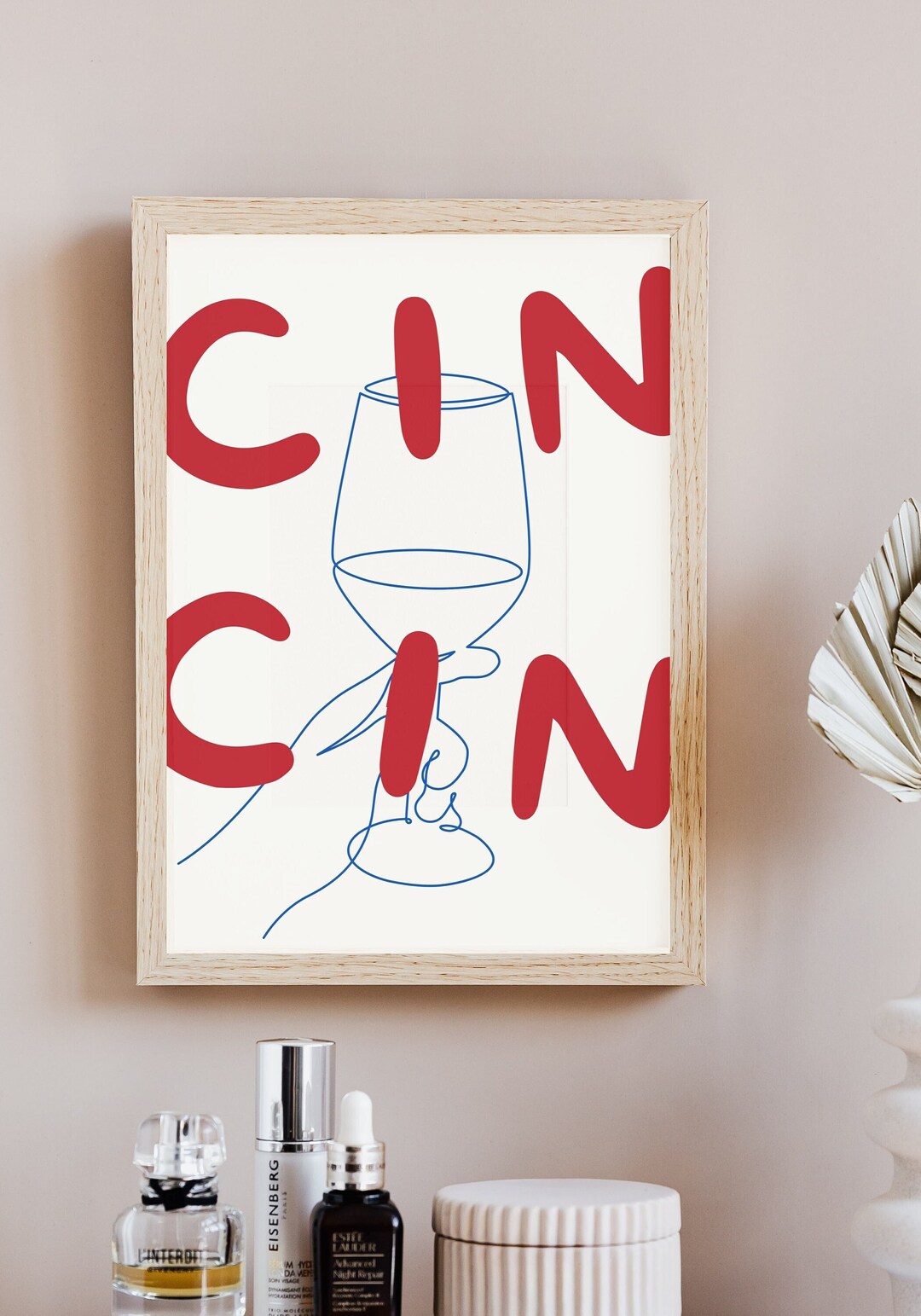 Cin Cin Digital Art | downloadable Art, Bar Cart Art, Bar Art - Etsy