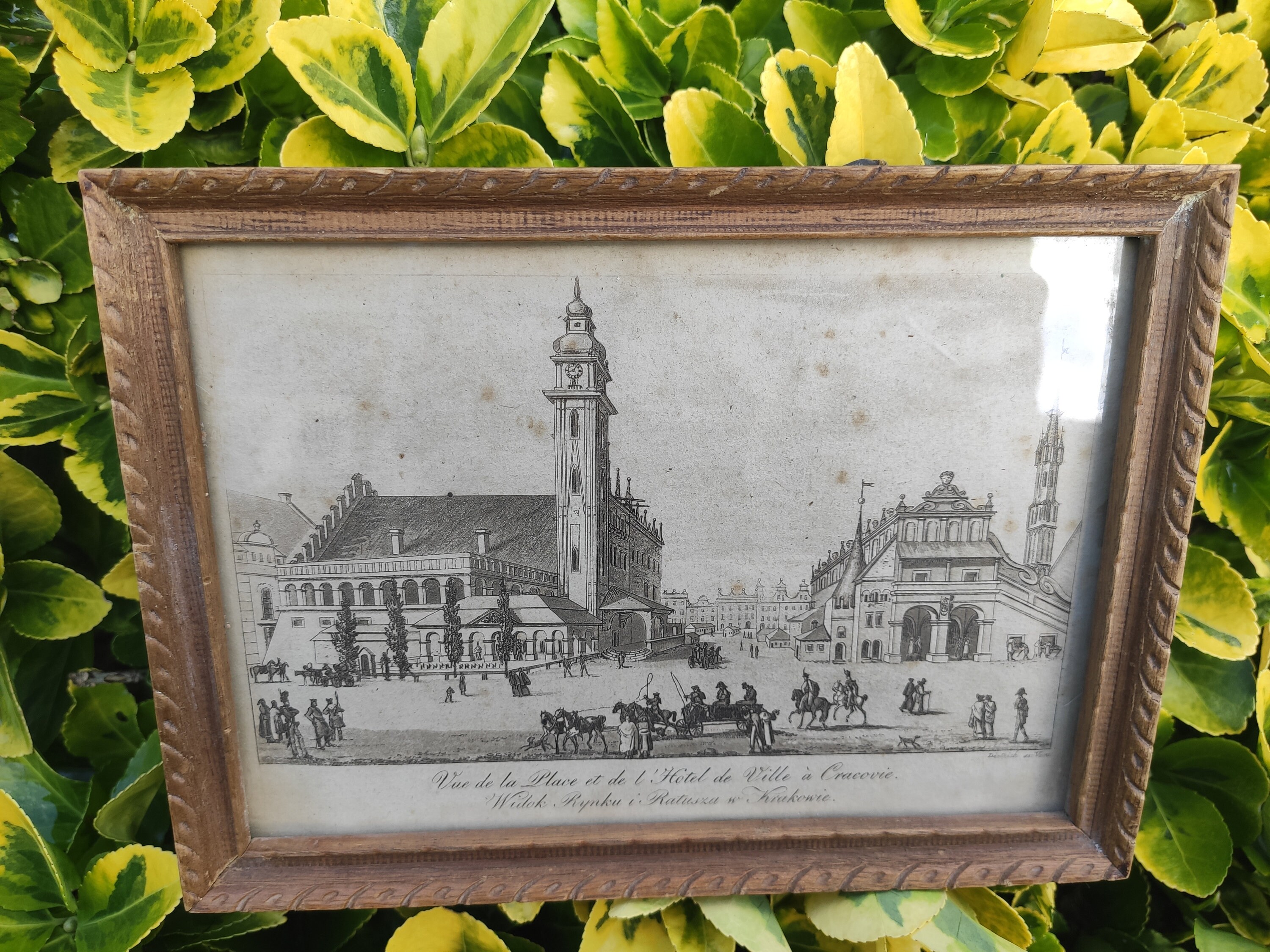 Little Antique Engraving of Krakow, Poland. 19 Century. - Etsy
