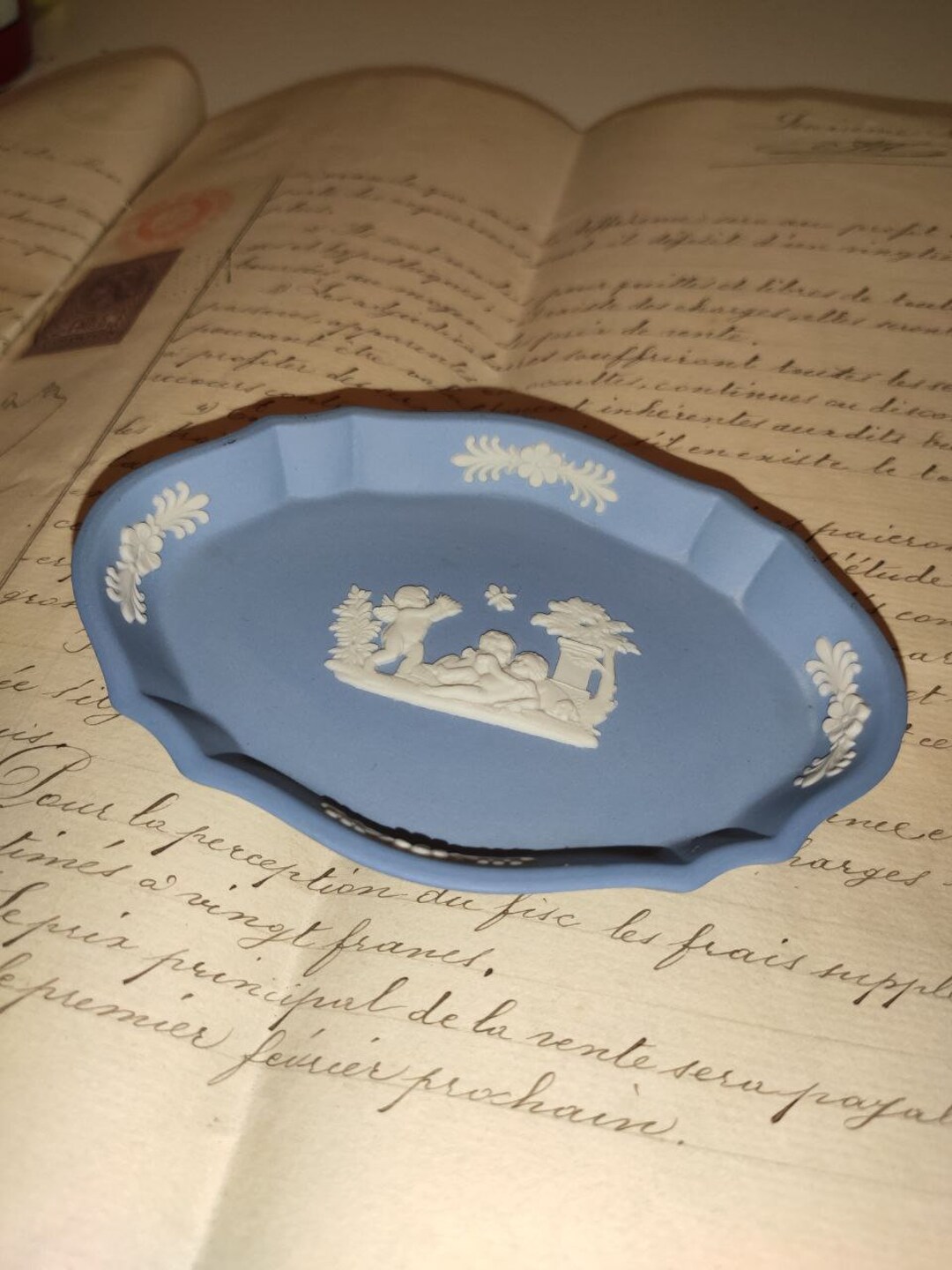Blue Wedgewood Little Tray - Etsy