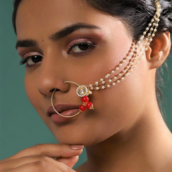Indian Nose Ring - Etsy