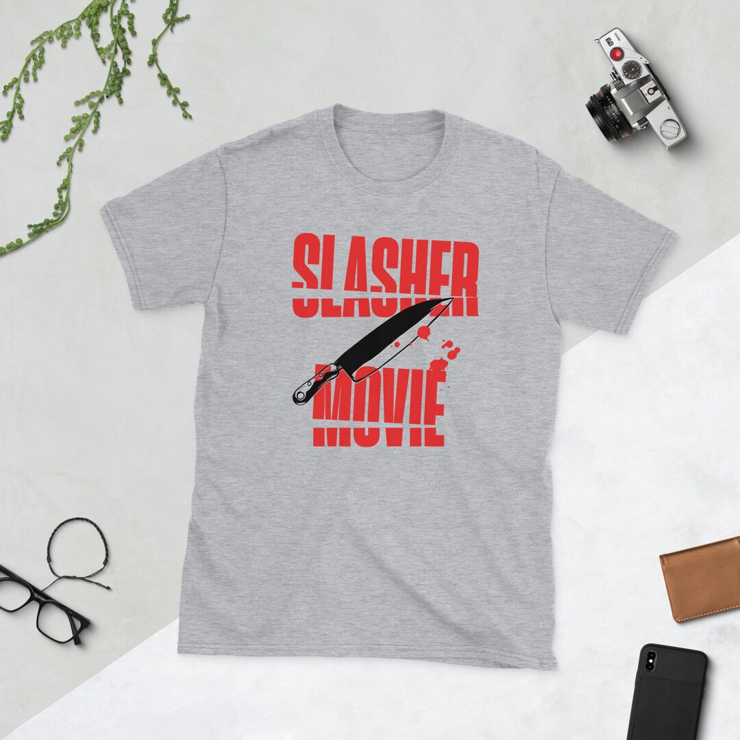 Horror Movie Slasher T-shirt Classic Film Lover Tee Vintage - Etsy