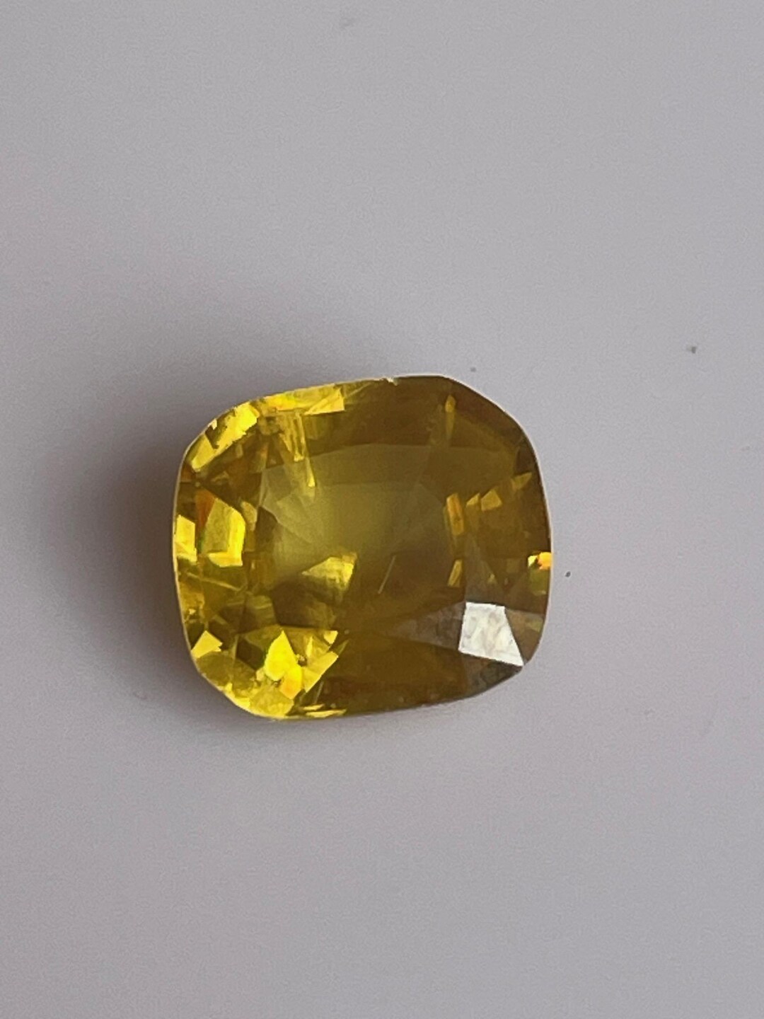 Nice Yellow Titanite/sphene 1.79 Carats, 7.86 X 7.07 X 3.83 Mm, for ...