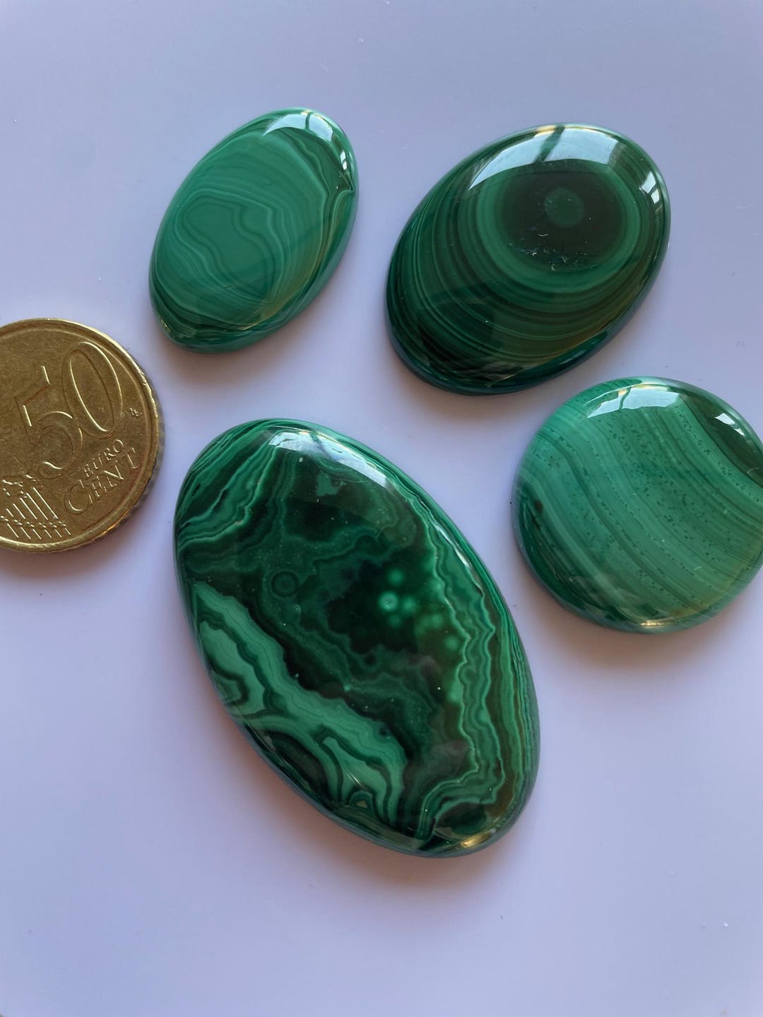 Beautiful Malachite in Different Shapes and Sizes for Jewelry Making ...