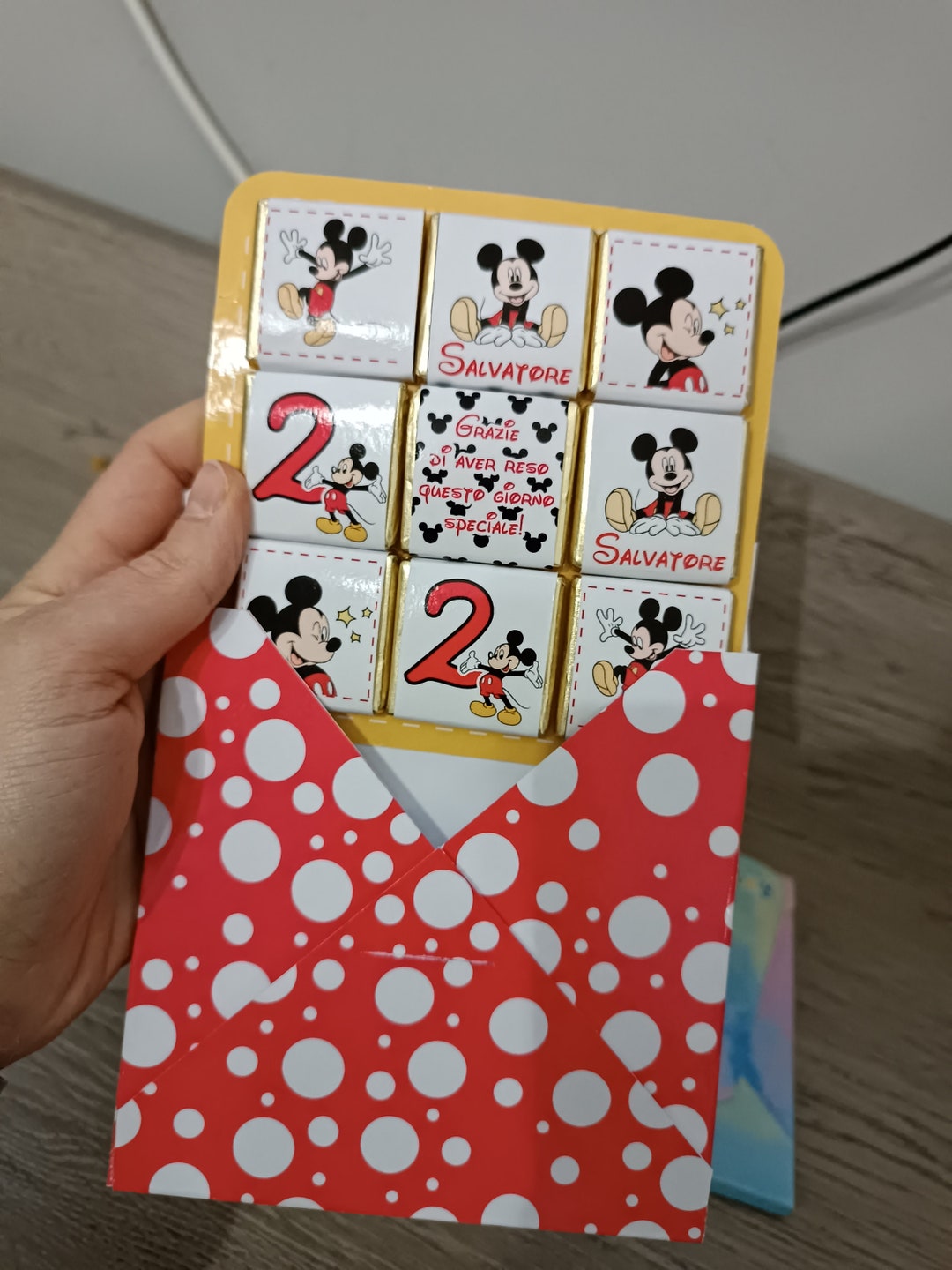 Mickey Mouse Choco Box - Etsy