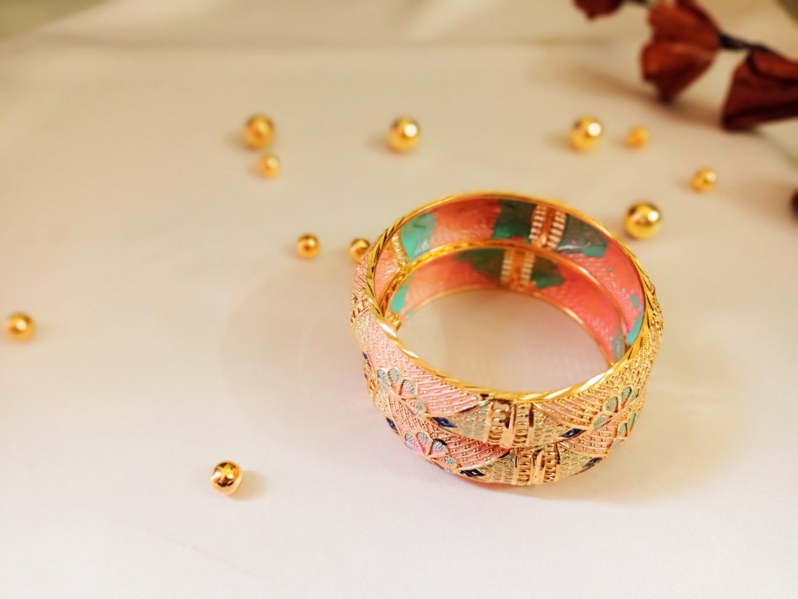 Multi Color-traditional-wedding-bollywood-designer Fancy Bangles ...