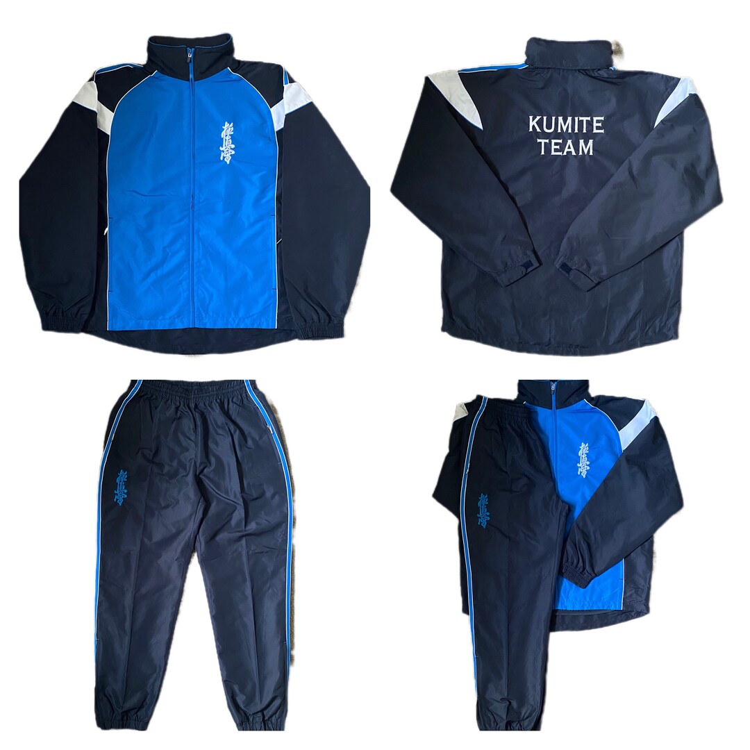 Kyokushin Teams Tracksuit Karate Embroidered Tracksuit Teams Embroidery ...