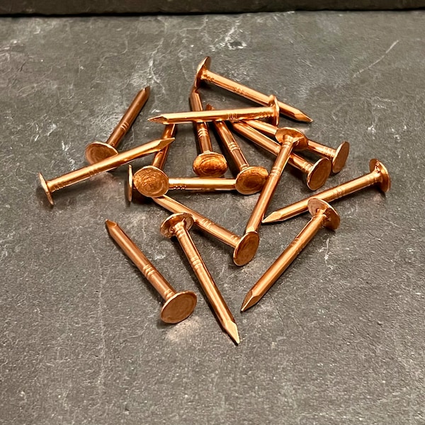 Copper Nails - Etsy