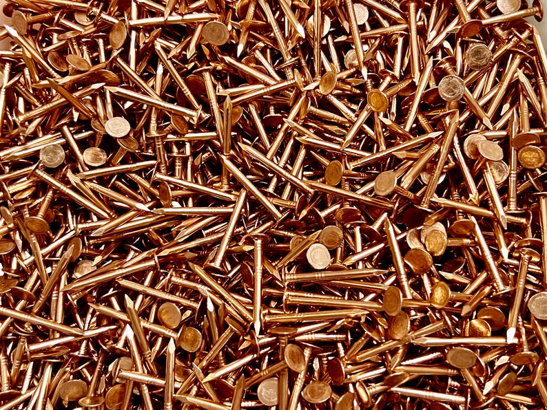1.5” Copper Nails - Etsy