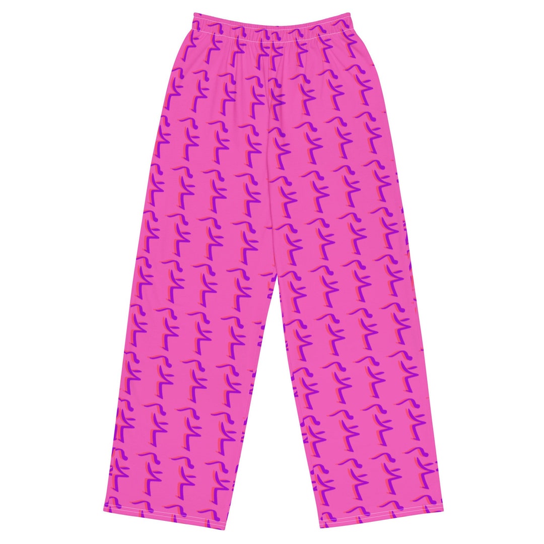 Pinky Salaam Unisex Wide-leg Pants - Etsy