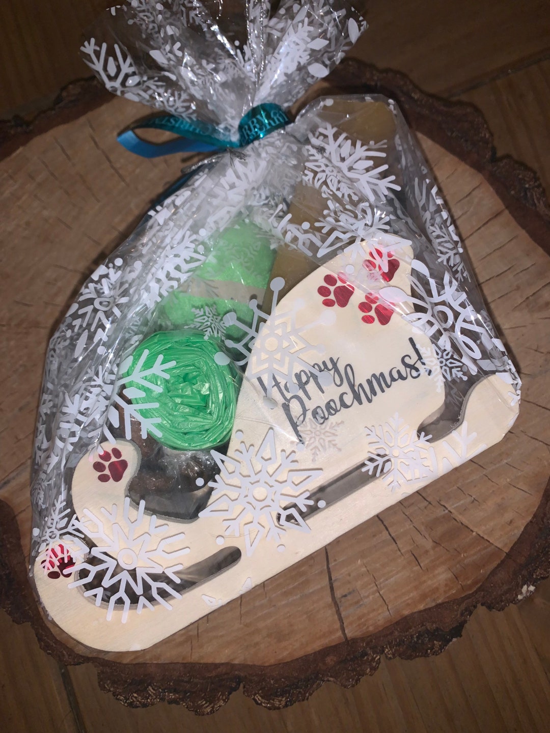 Santas Sleigh Dog Treat Hamper - Etsy Australia
