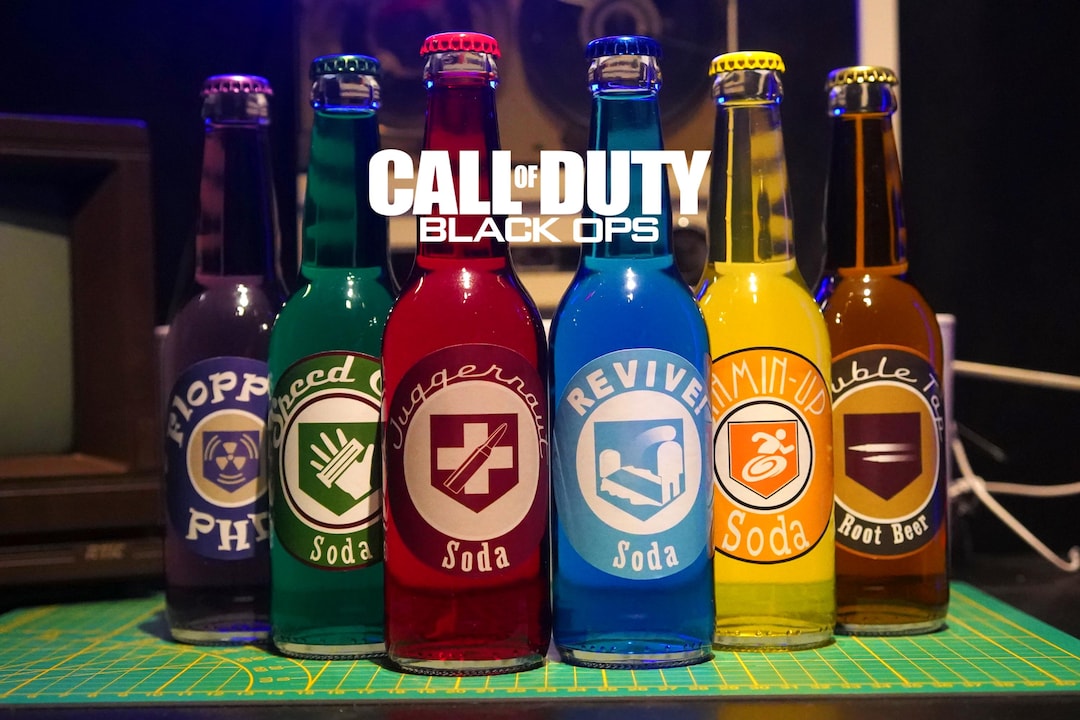 6 Perks Sodas / ORIGINAL / Cod Zombies - Etsy France