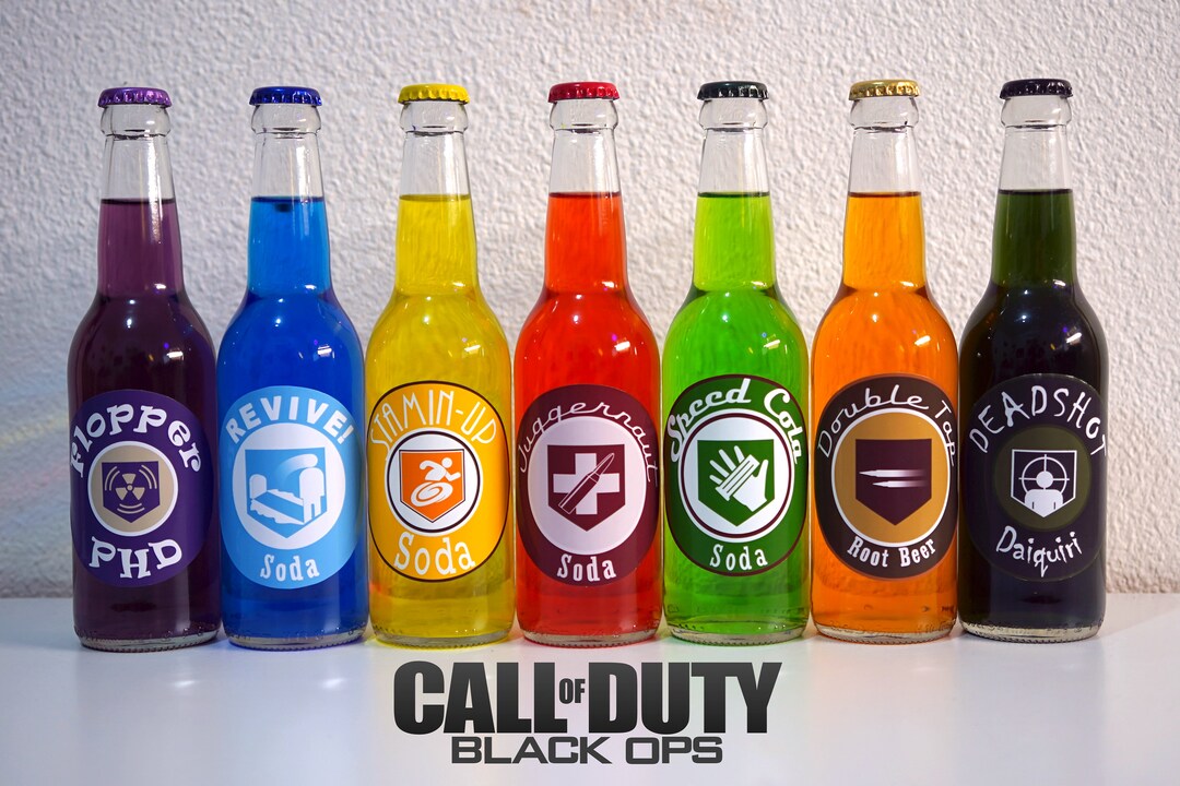 7 Soda-Vergünstigungen / ORIGINAL / COD Zombies - Etsy.de