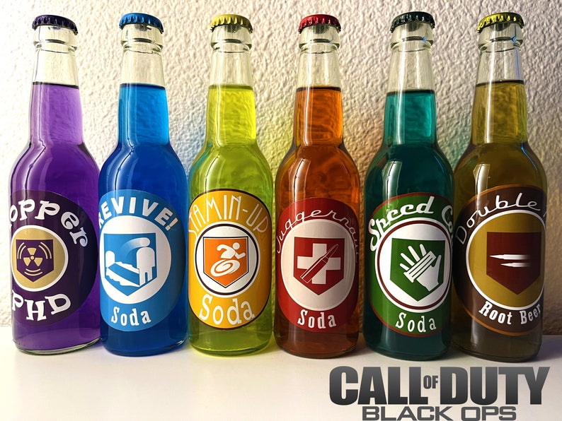 6 Perks Sodas / ORIGINAL / Cod Zombies - Etsy France