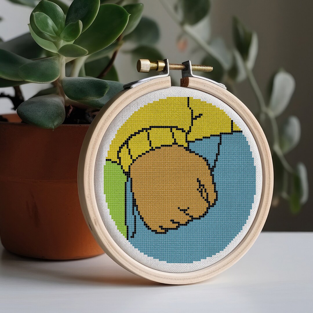 Arthur's Fist Meme, Cross Stitch Pattern, Digital Download PDF - Etsy