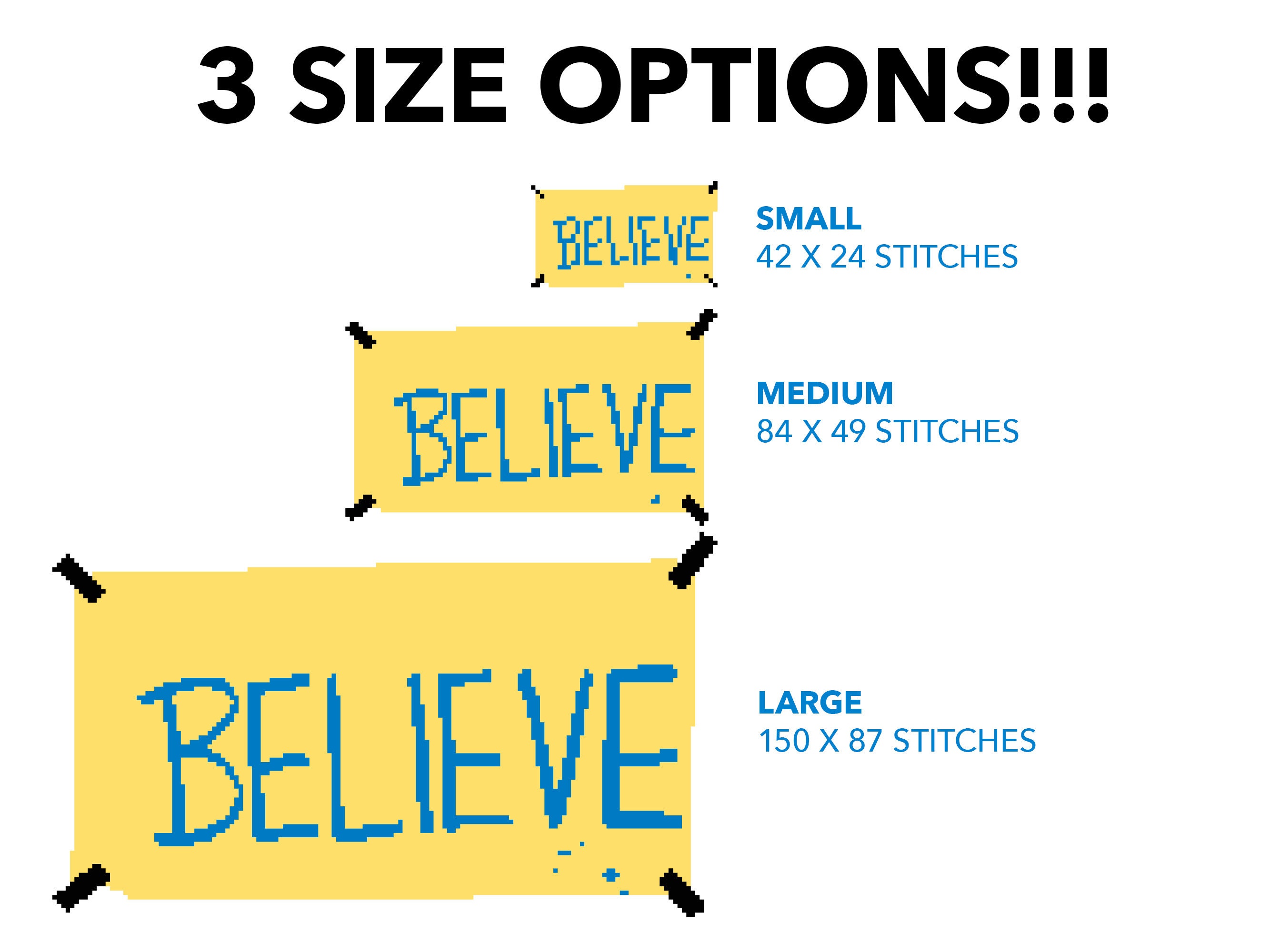 Cross Stitch Pattern believe Locker Room Sign Bundle From Ted Lasso DIY ...