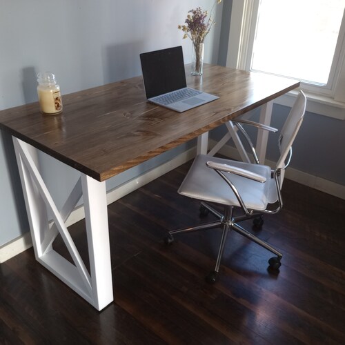 Rustic Farmhouse Desk With Classic Style - Etsy