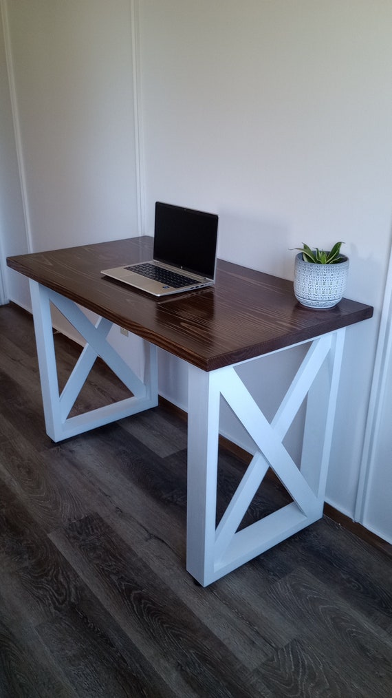 Simple Farmhouse Style Desk Etsy